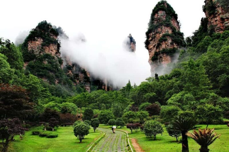 Zhangjiajie Avatar Mountain Ticket Cabel CarElevatorE-map - Discovering the Park: What to Expect
