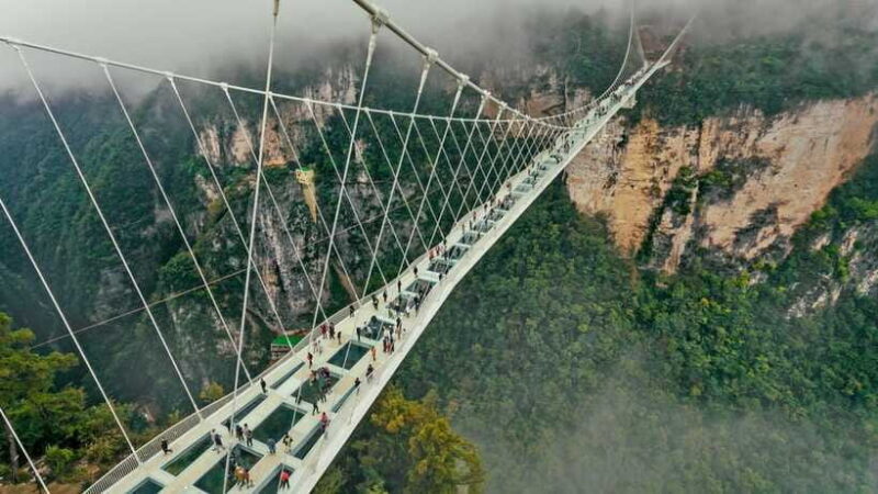 Zhangjiajie: Highlights Tour with Glass Bridge & Cable Car - Bailong Elevator and Mountain Views