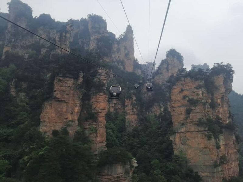 Zhangjiajie: National Forest Park Entry Ticket and More - Tianmen Mountain: Cableway and Skywalk