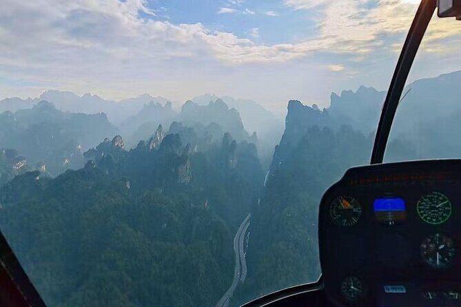 Zhangjiajie Private Helicopter Tour with Transfer Service - A Detailed Look at the Itinerary and Route Options
