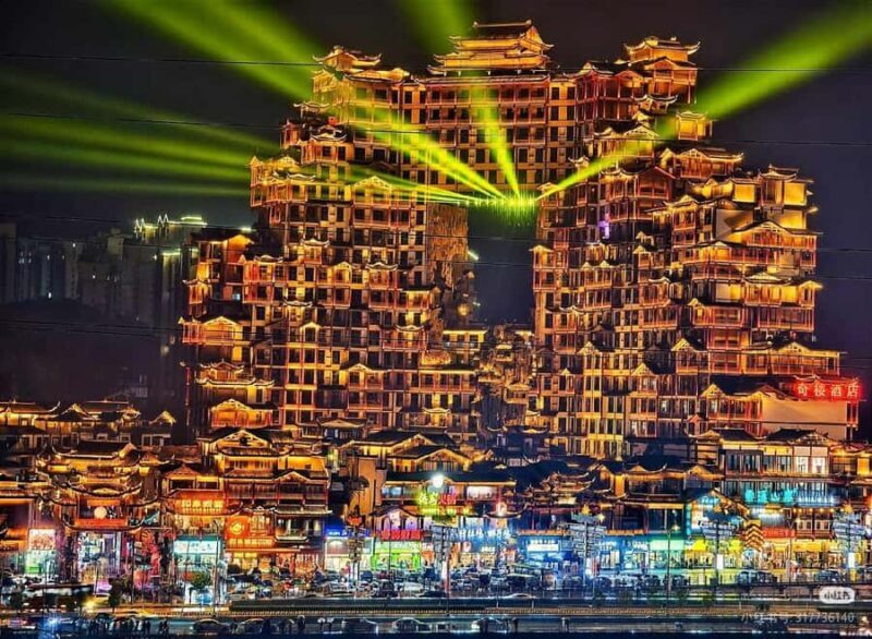 Zhangjiajie: Qixing Mountain & 72 Odd Towers Night Tour - A Well-Balanced Day of Sightseeing