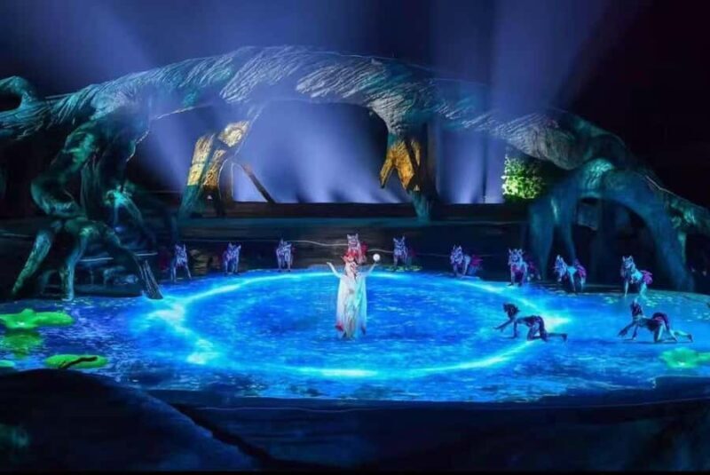 Zhangjiajie: Tianmen Mountain Fox Fairy Show with Pickup - Key Points