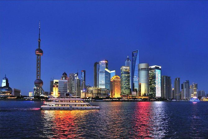 Zhujiajiao Ancient Town & Night Luxury Cruise in Shanghai - The Deluxe Huangpu River Cruise
