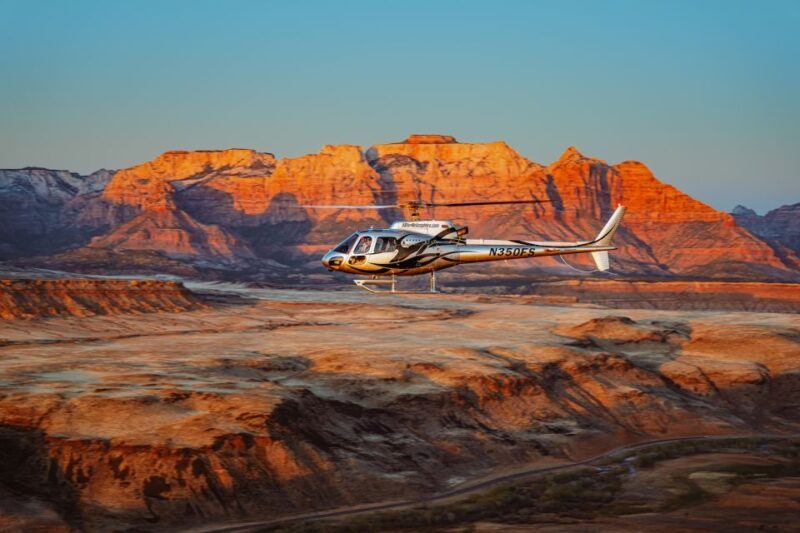 Zion National Park and Canaan Cliffs: Helicopter Tour - Authentic Perspectives from Other Travelers