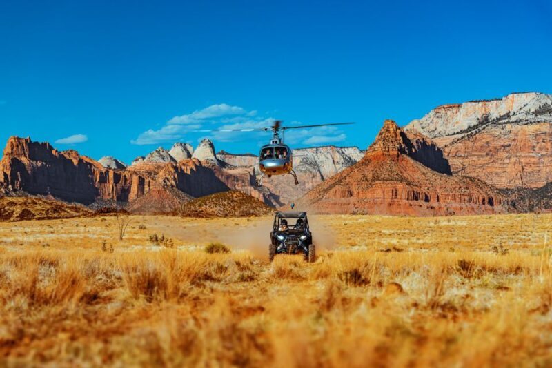 Zion National Park, Canaan Cliffs: Extended Helicopter Tour - An Overview of the Experience
