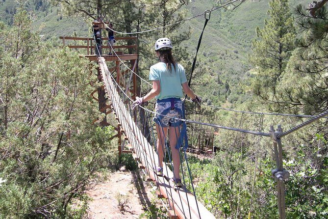 Zip Line - Rafting Package - The Zipline Experience: Soaring Through the Pines
