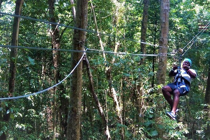 Zipline Canopy At White River Valley from Ocho Rios - In-Depth Review of the White River Valley Zipline Tour