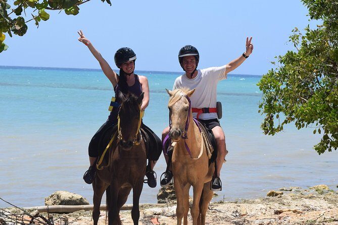 Zipline + Horseback Riding Adventure Tour from Negril - Key Points