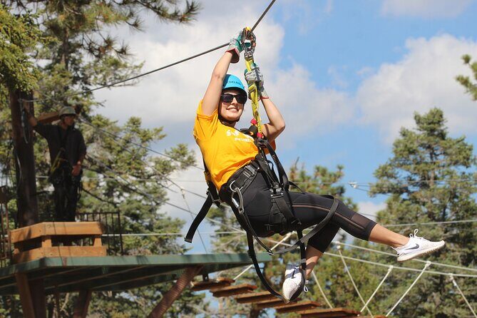 Zipline Tour - 9 high-speed ziplines & fun suspension bridge - Suspension Bridge & Rest Stops