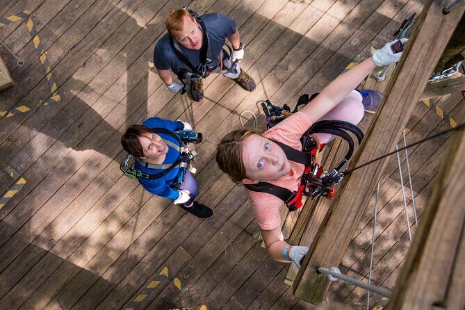 Ziplining and Climbing at The Adventure Park at Virginia Aquarium - The Sum Up