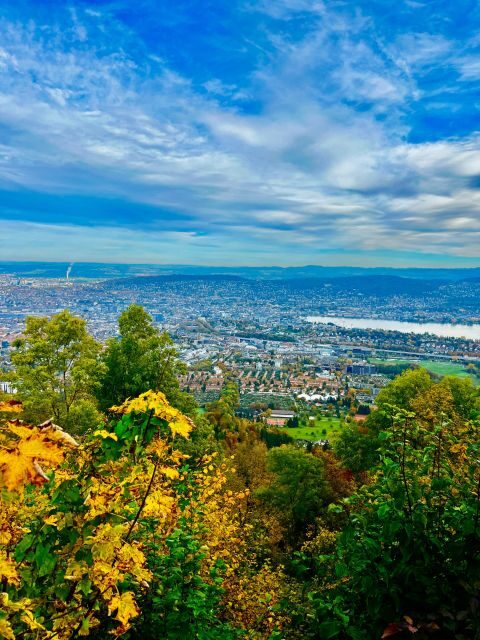 Zurich cable car scenery up panoramic lake Zurich comfort - Key Points