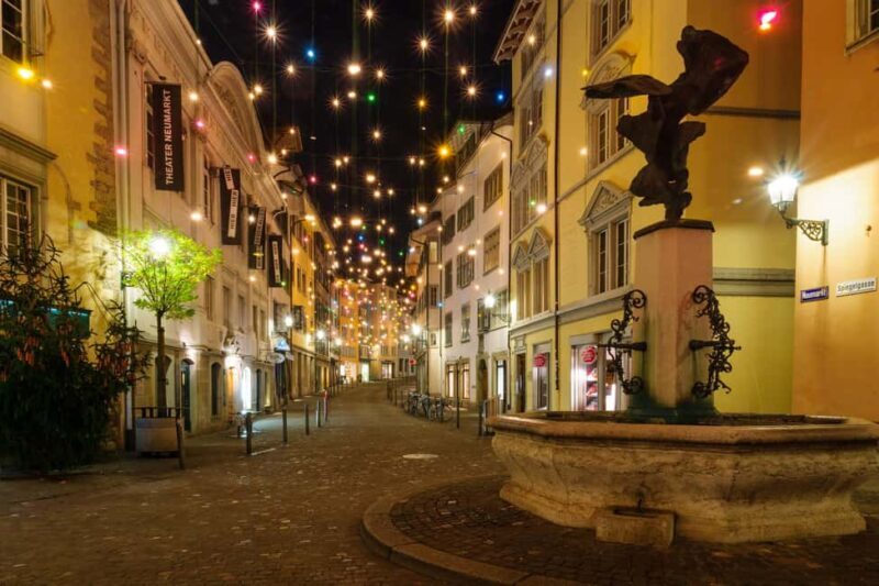 Zurich: Enchanted Christmas - A Festive Private Walking Tour - Deciphering Zurich’s Festive Landmarks