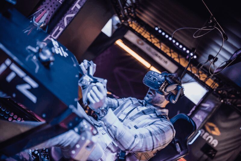 Zurich: Virtual Reality Space Racing Simulator - The Itinerary and the Racing Experience